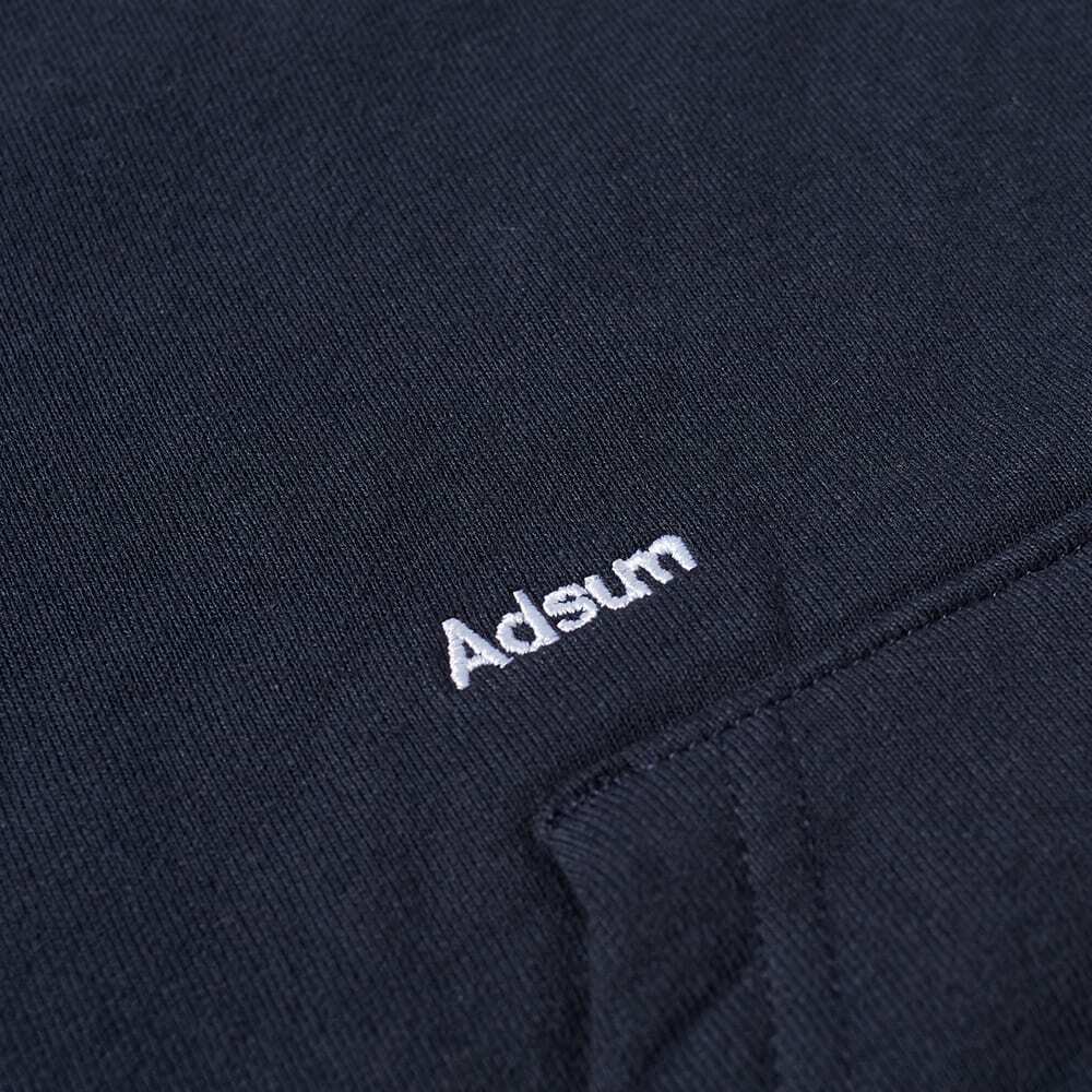 Adsum Men's Classic Logo Hoody in Dark Navy Adsum