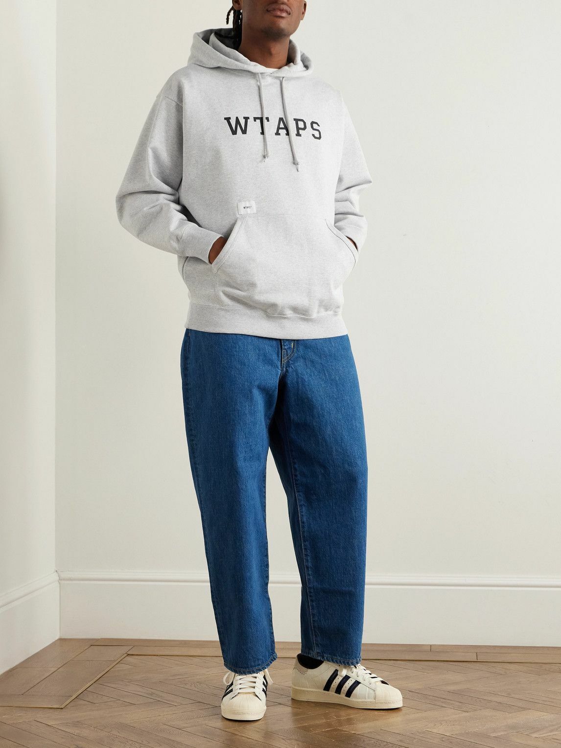 WTAPS - Blues Straight-Leg Cropped Jeans - Blue WTAPS