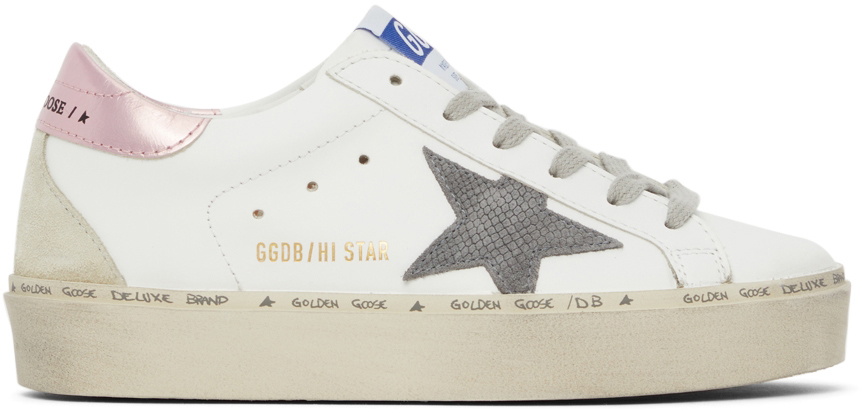 Golden Goose Snake Hi Star Sneakers Golden Goose Deluxe Brand