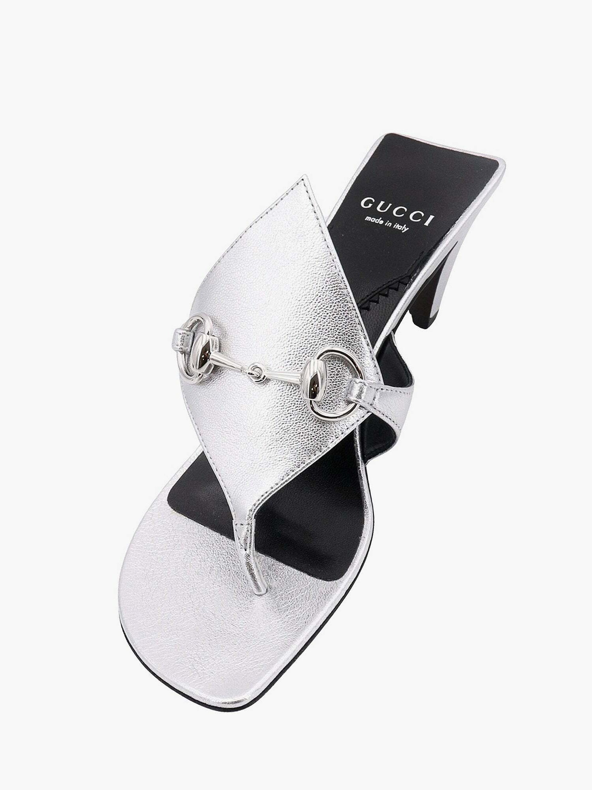 Gucci Sandals Silver Womens Gucci