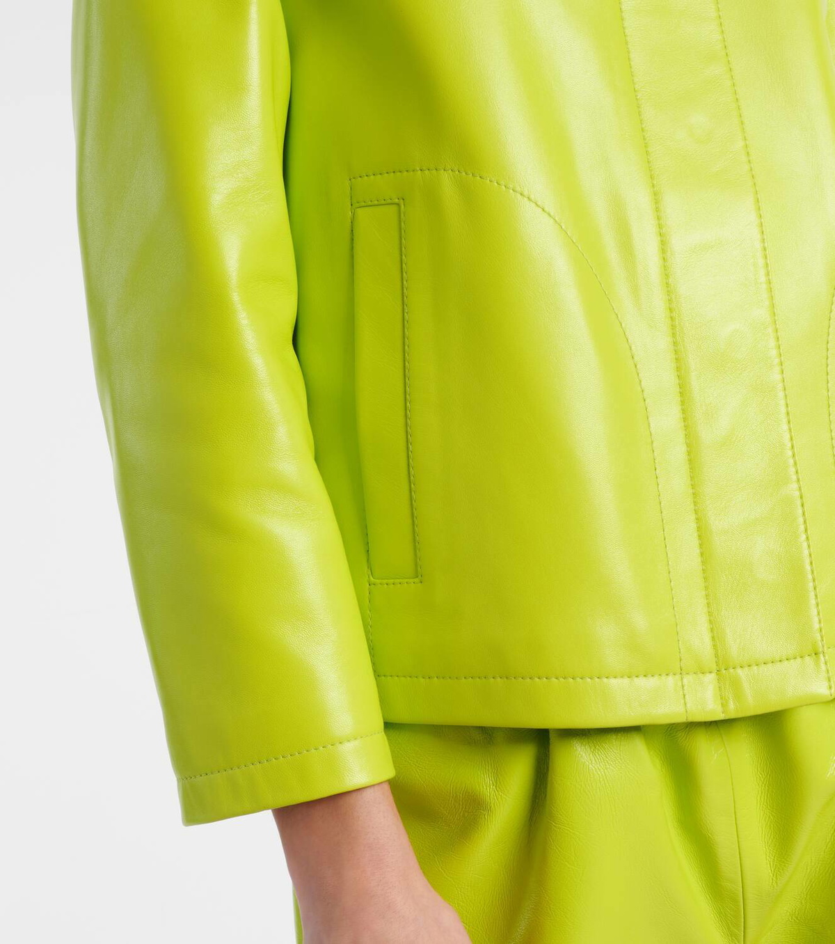 Gucci Interlocking G leather jacket Gucci