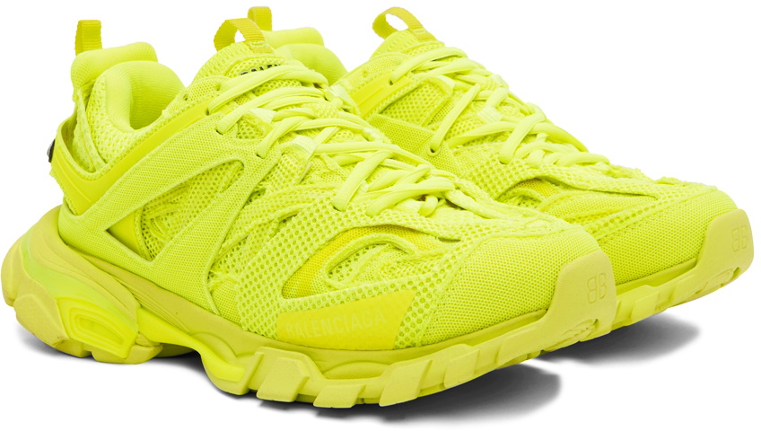 Balenciaga Yellow Track Sneakers Balenciaga