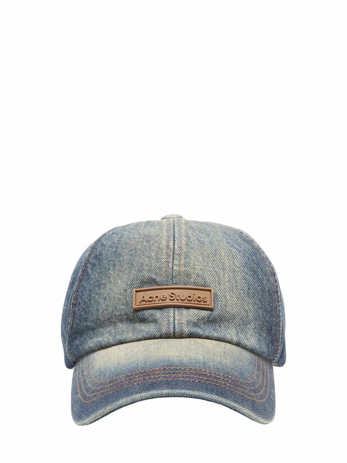 ACNE STUDIOS Carliy Matrix Denim Cap Acne Studios