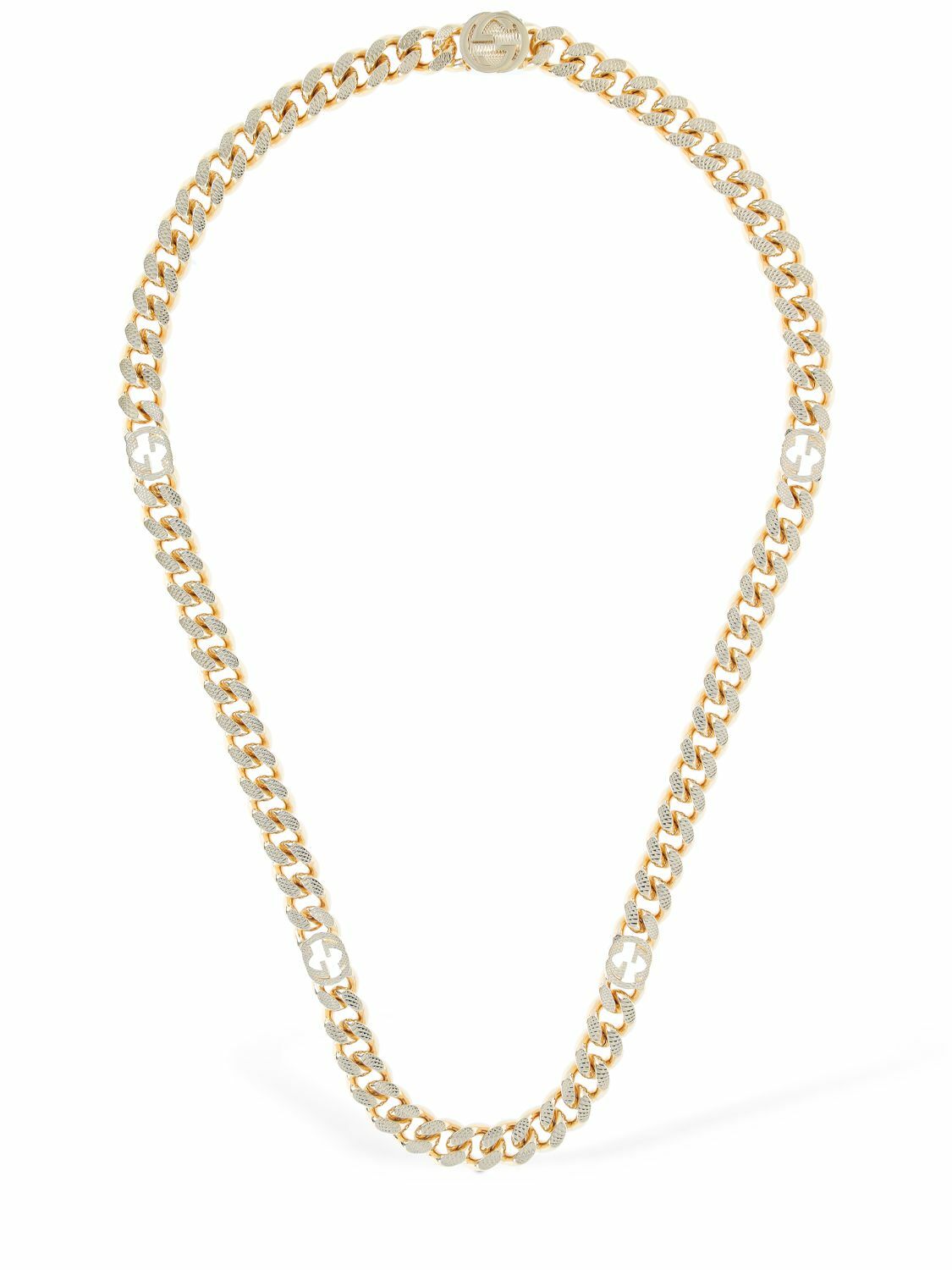 GUCCI - Interlocking G Chain Necklace Gucci