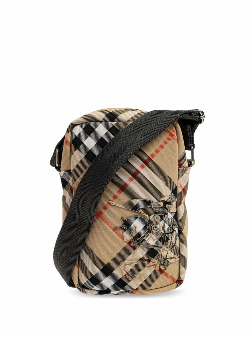 Burberry Check Pattern Messenger Bag Burberry