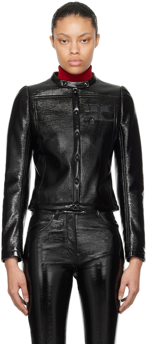 Courrèges Black Iconic Jacket Courreges
