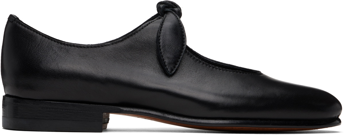 Bode Black Verbena Ballerina Flats Bode