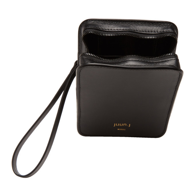 Juun.J Black Strap Wallet Juun.J