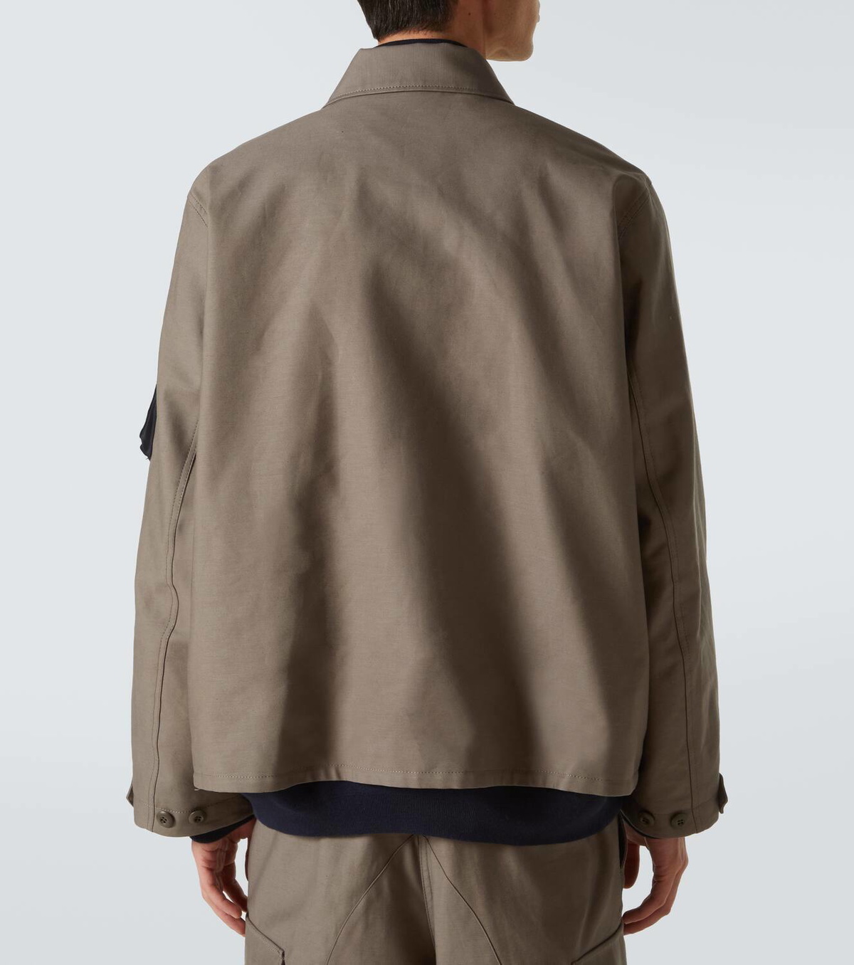 Sacai Layered cotton jacket Sacai