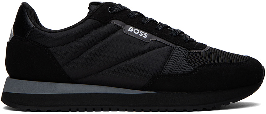 BOSS Black Embossed Sneakers BOSS
