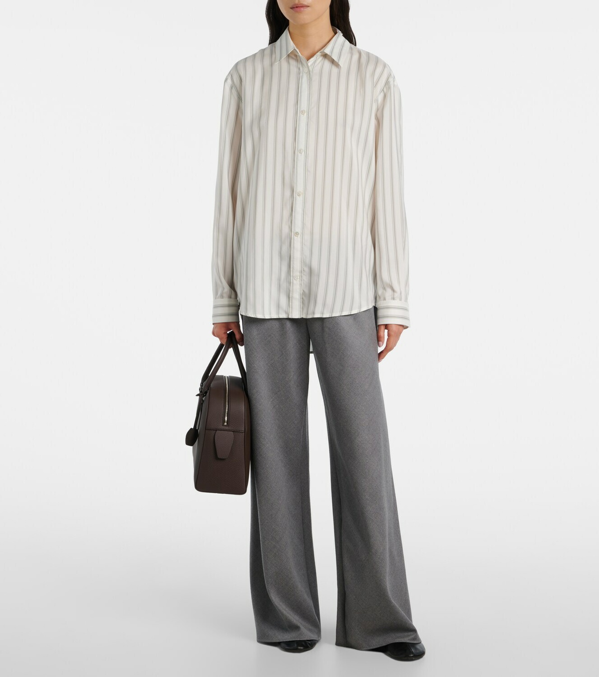 The Row India 12 leather tote bag The Row