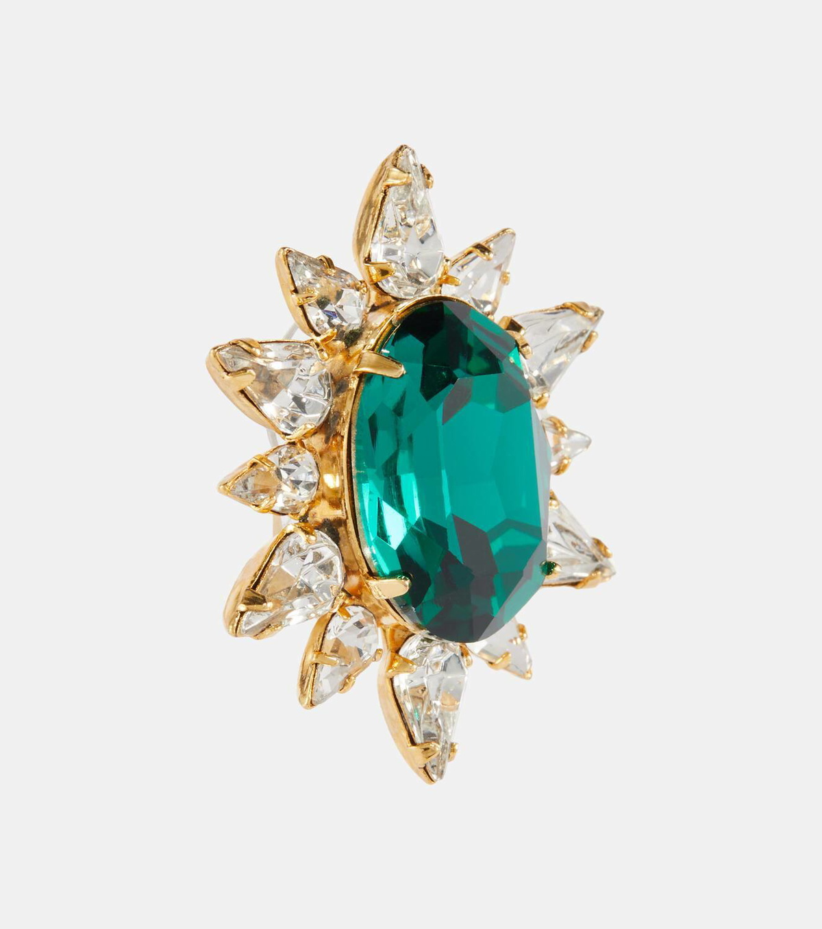 Jennifer Behr Gemma crystal-embellished stud earrings Jennifer Behr