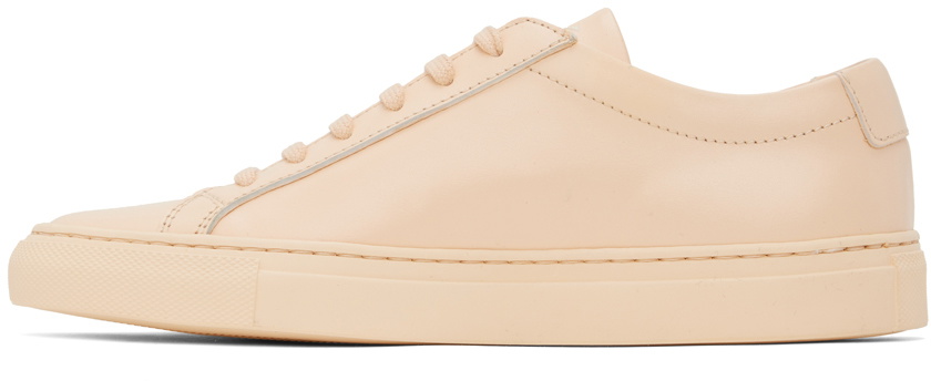 Common Projects Beige Achilles Low Sneakers Common Projects