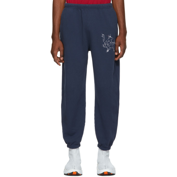 Adaptation Navy Graphic Sweatpants Adaptation