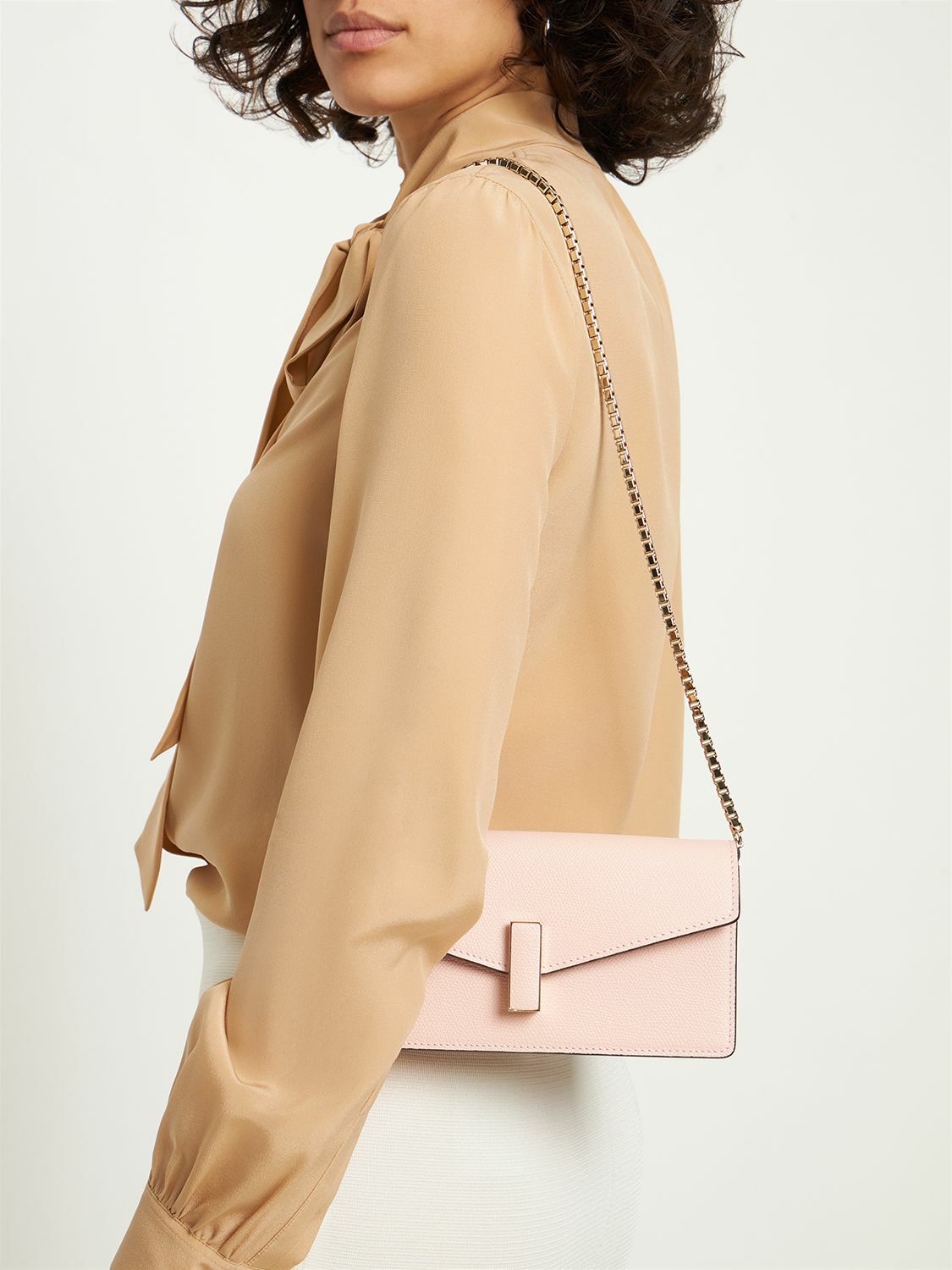 VALEXTRA - New Iside Clutch W/chain Valextra