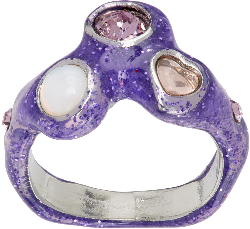Collina Strada Purple Florence Ring Collina Strada