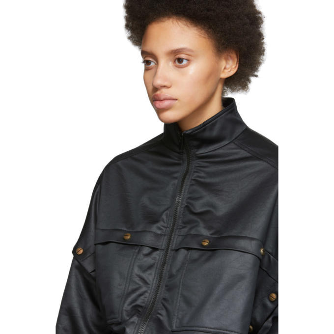 Gucci Black Convertible Bomber Jacket Gucci