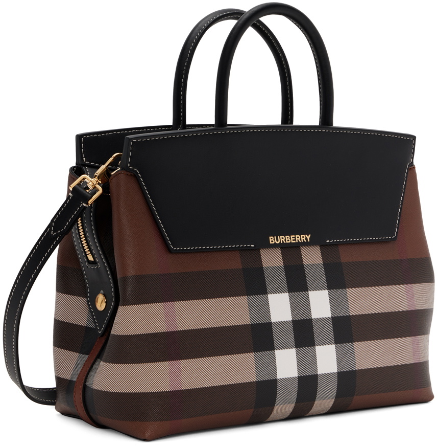 Burberry Brown Medium Catherine Bag Burberry