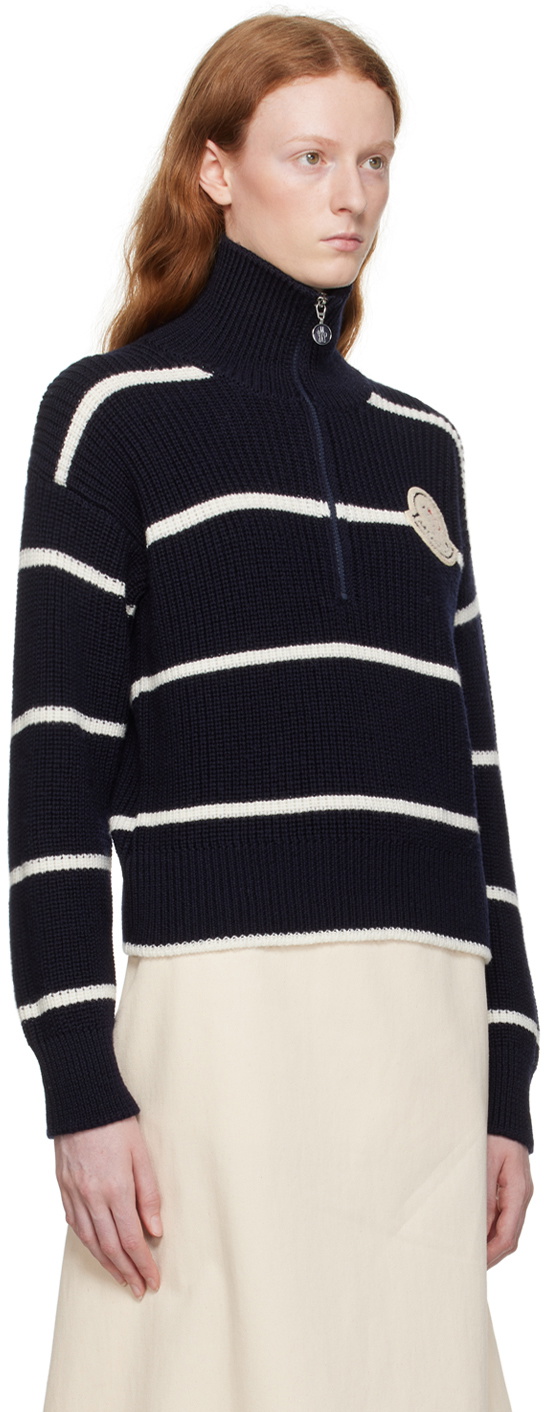 Moncler Black Striped Sweater Moncler