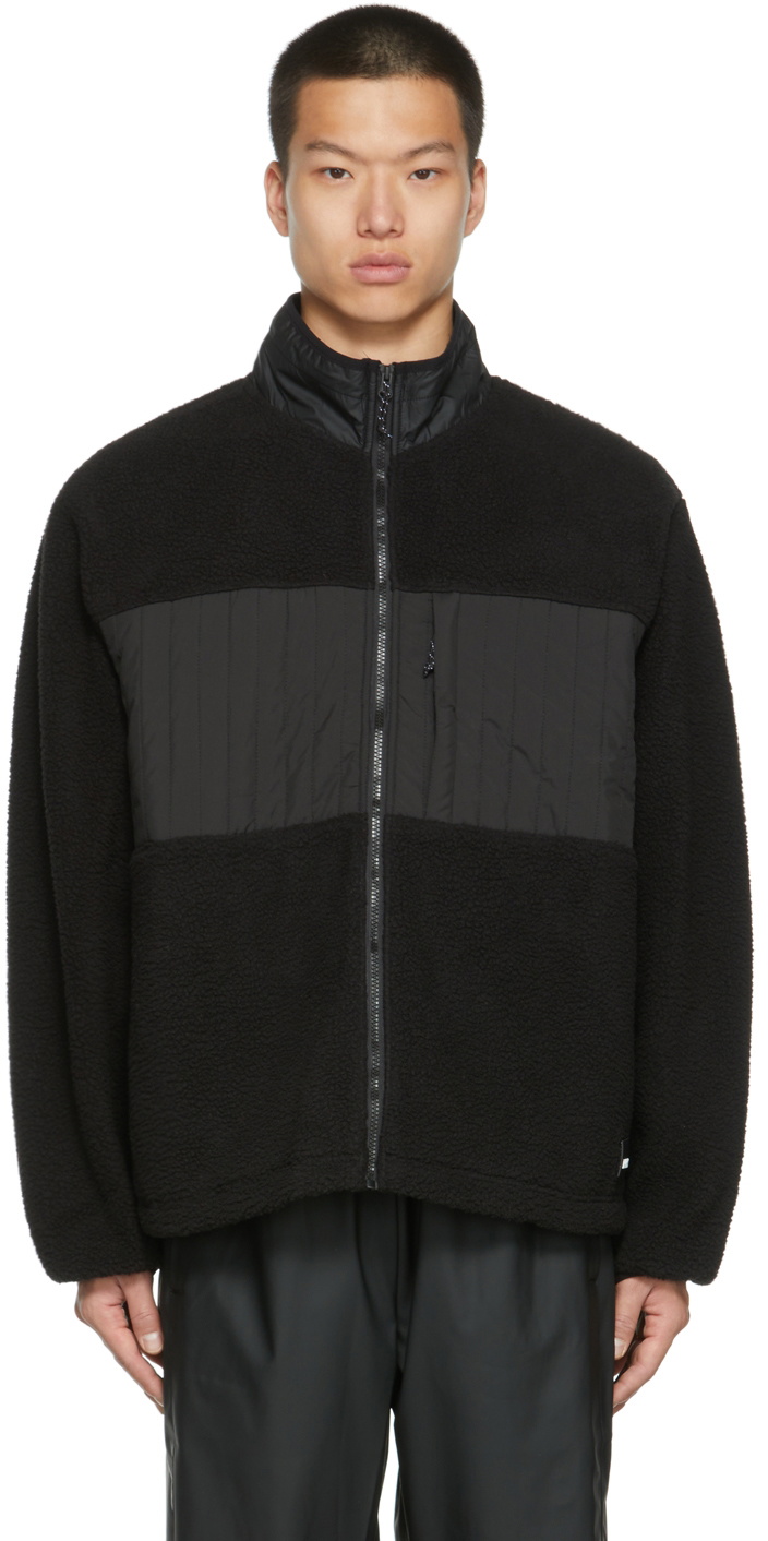 RAINS Paneled Fleece Jacket Rains