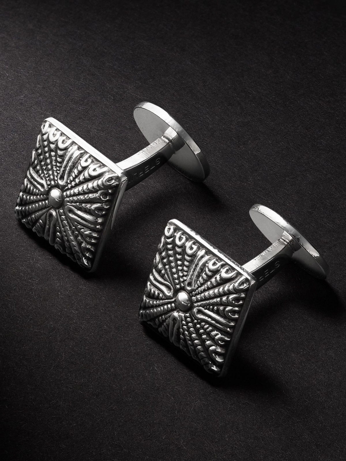 BUCCELLATI - Rouche Silver Cufflinks Buccellati