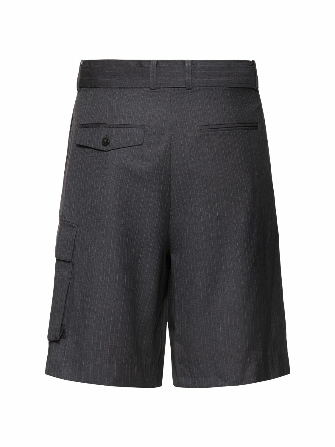 DUNST Belted Multi Pocket Poly Blend Shorts Dunst