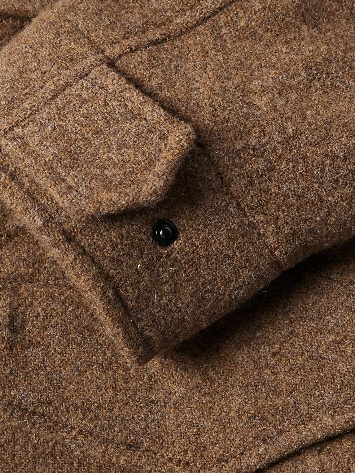 Aspesi - Brushed Wool Field Jacket - Brown Aspesi