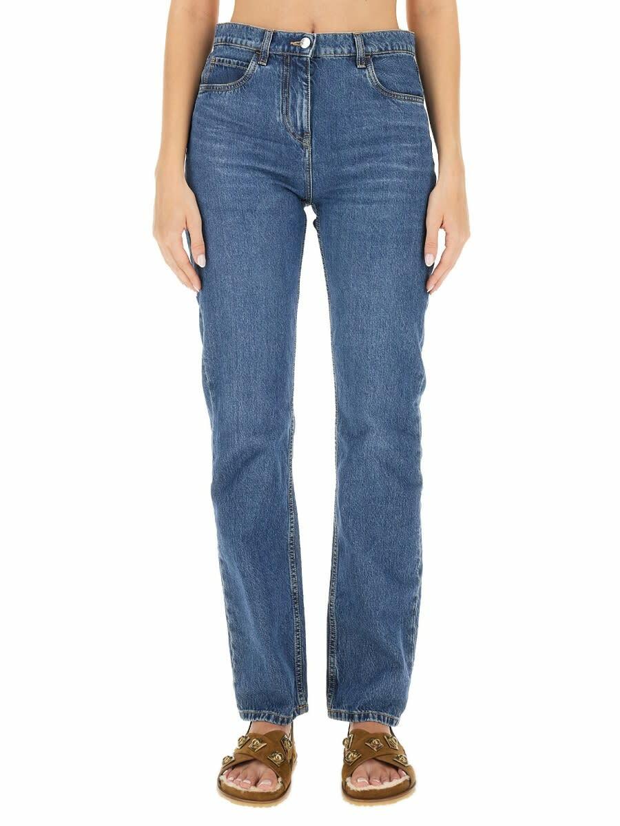 Etro Jeans With Logo Embroidery Etro