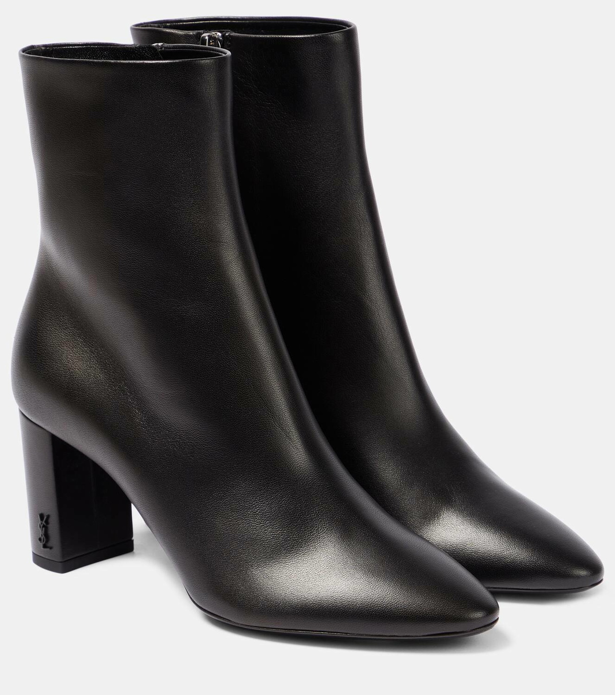 Saint Laurent Lou leather ankle boots Saint Laurent