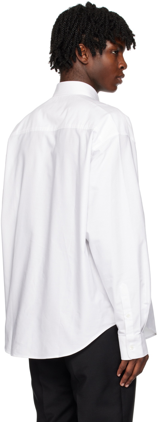 AMI Paris White Boxy Fit Shirt AMI