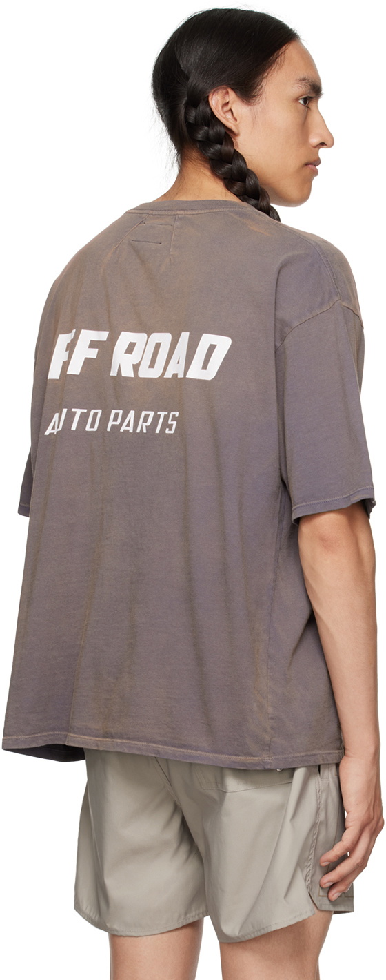 Rhude Gray 'Off Road' T-Shirt Rhude