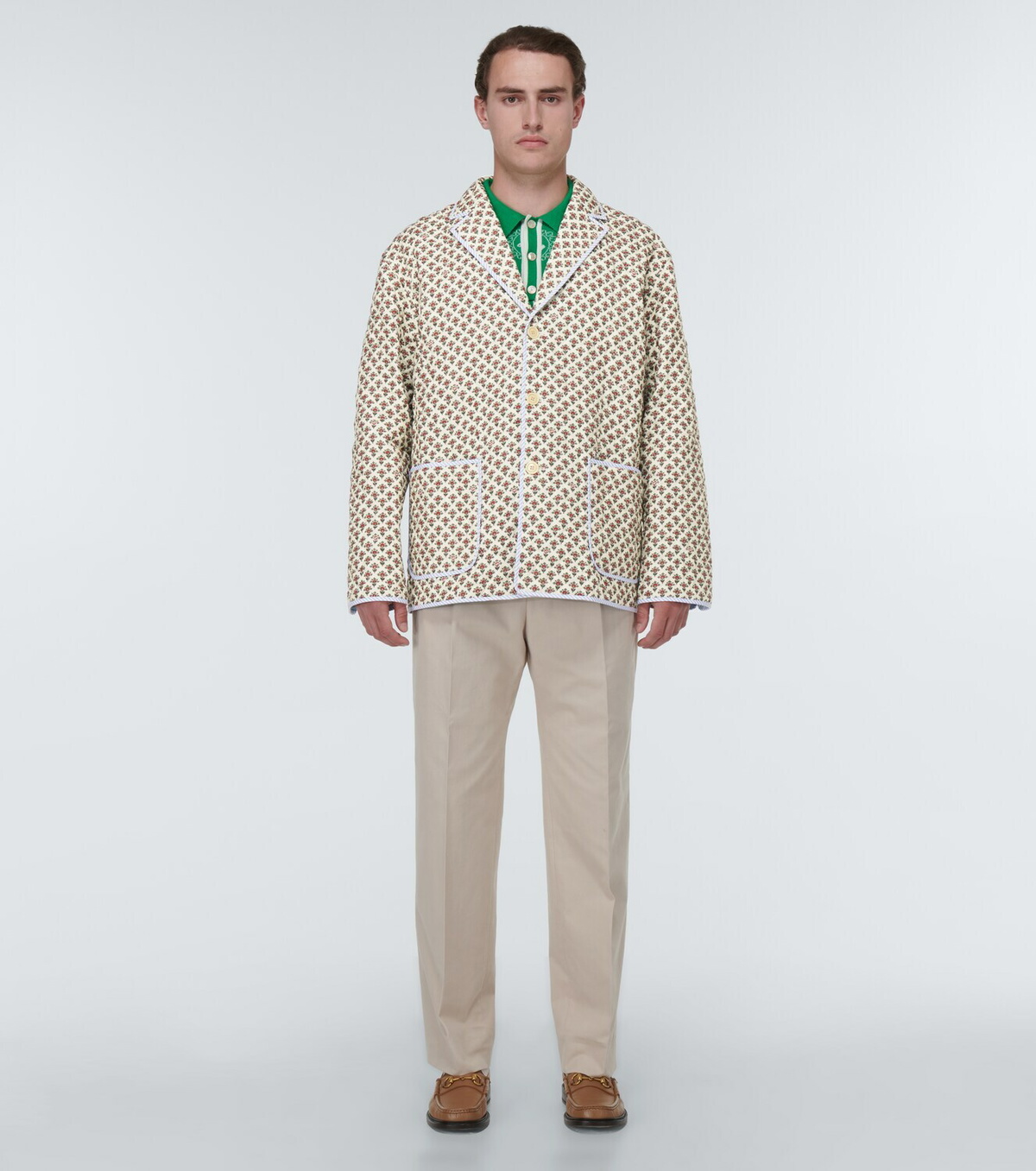 Gucci x Liberty London printed linen jacket Gucci