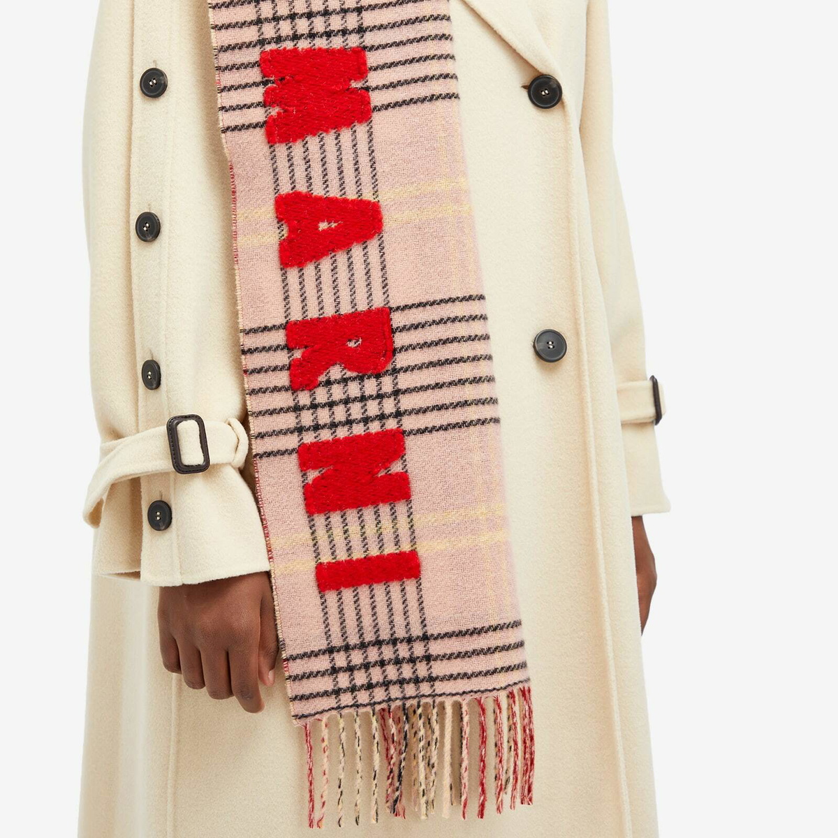 Marni Women's Scarf in Antique Rose Marni