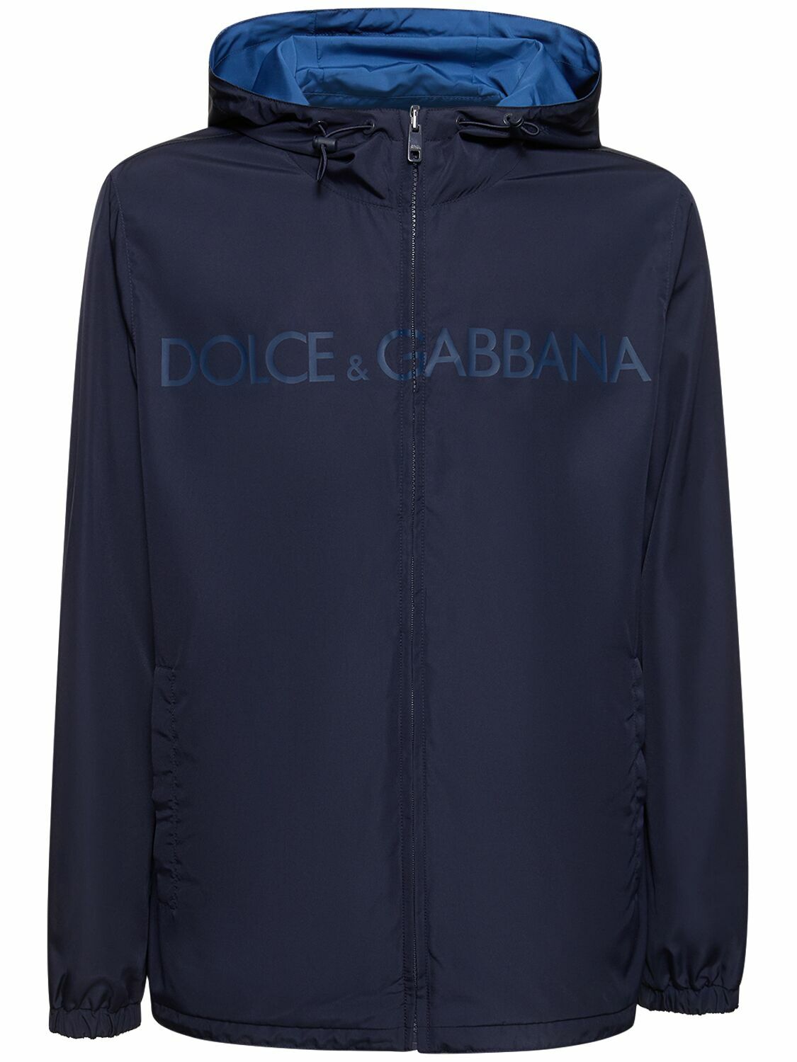 DOLCE & GABBANA - Reversible Hooded Windbreaker Dolce & Gabbana