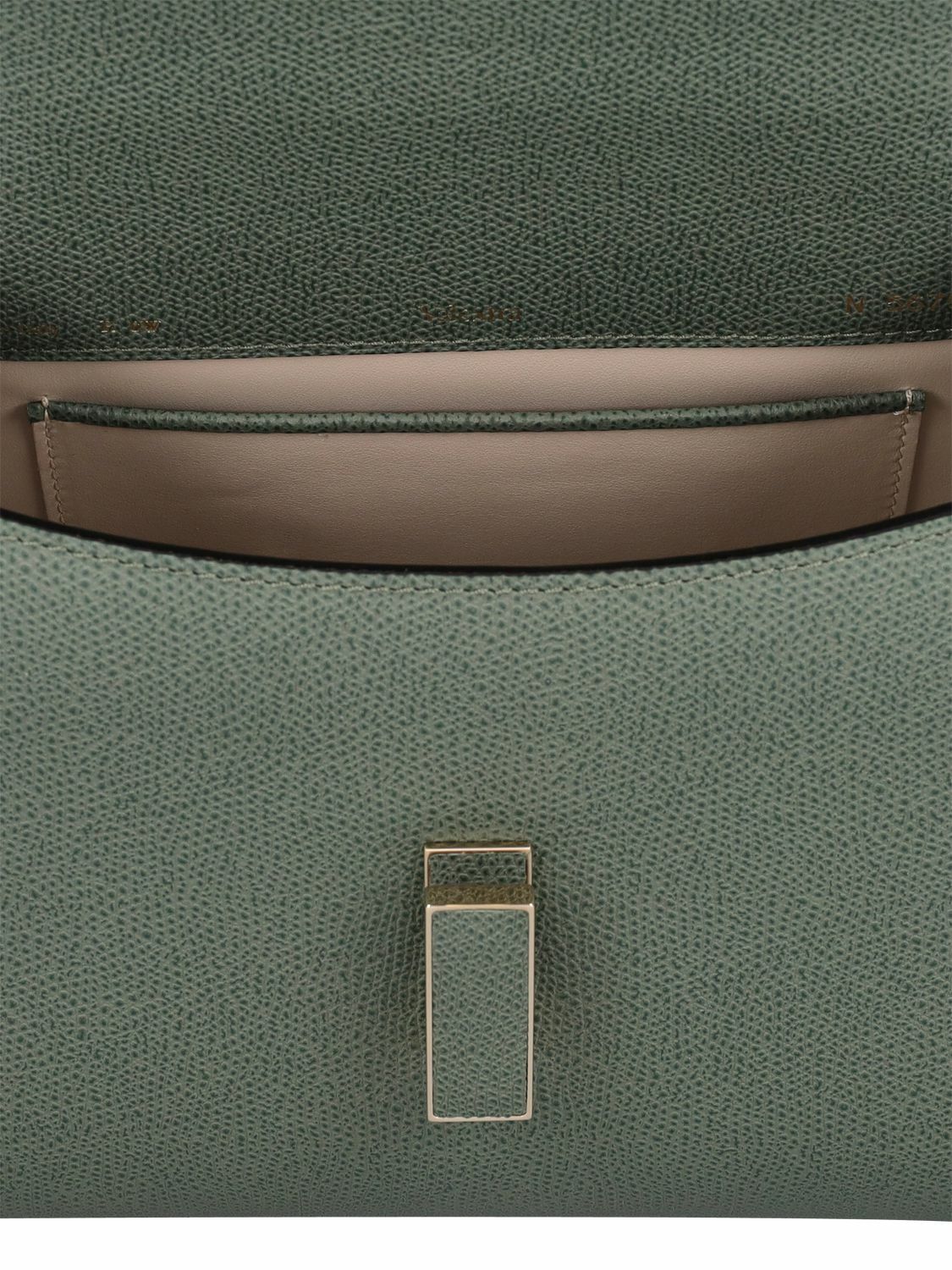 VALEXTRA - Mini Iside Grained Leather Bag Valextra