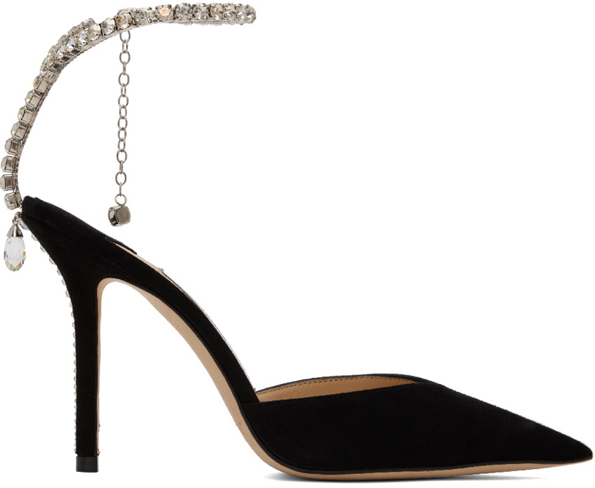 Jimmy Choo Black Saeda 100 Pumps Jimmy Choo