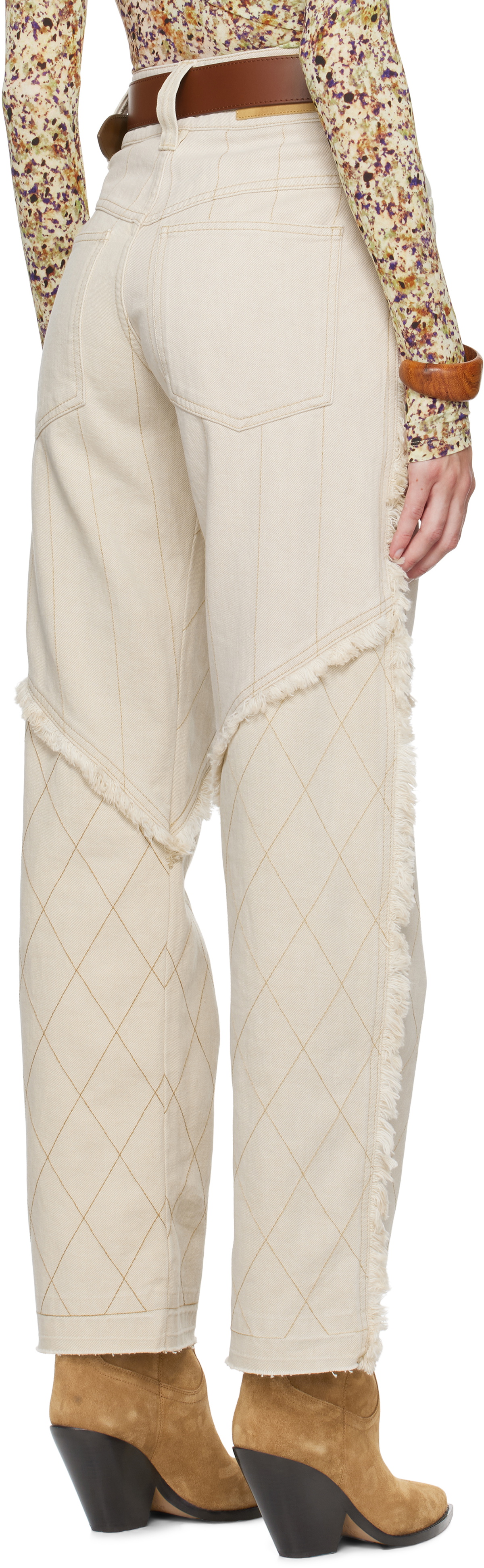 Isabel Marant Beige Shanila Jeans Isabel Marant