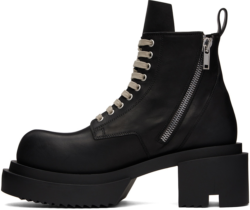 Rick Owens Black Low Army Bogun Boots Rick Owens