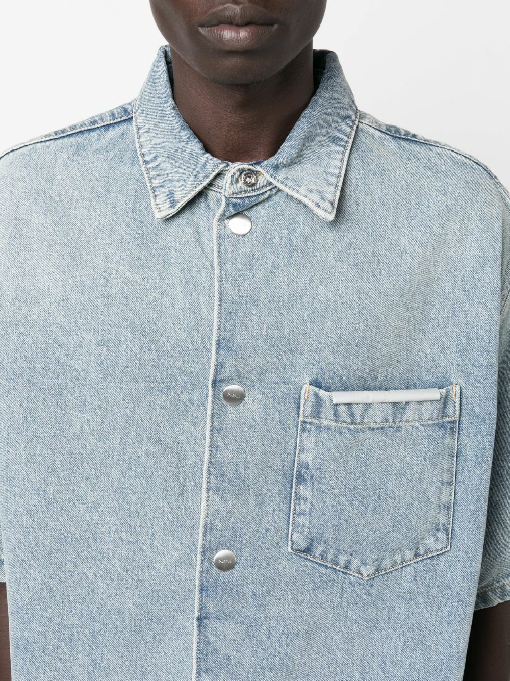 PURPLE BRAND - Denim Shirt Purple Brand