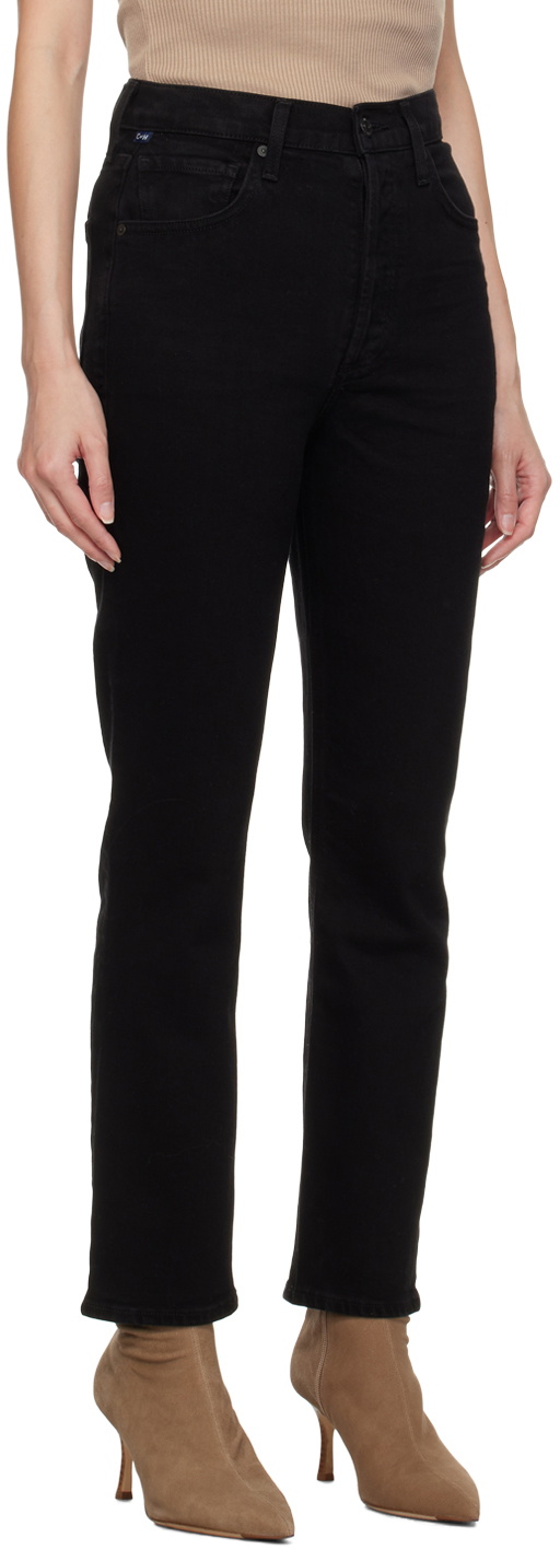 Citizens of Humanity Black Jolene Jeans Citizens of Humanity