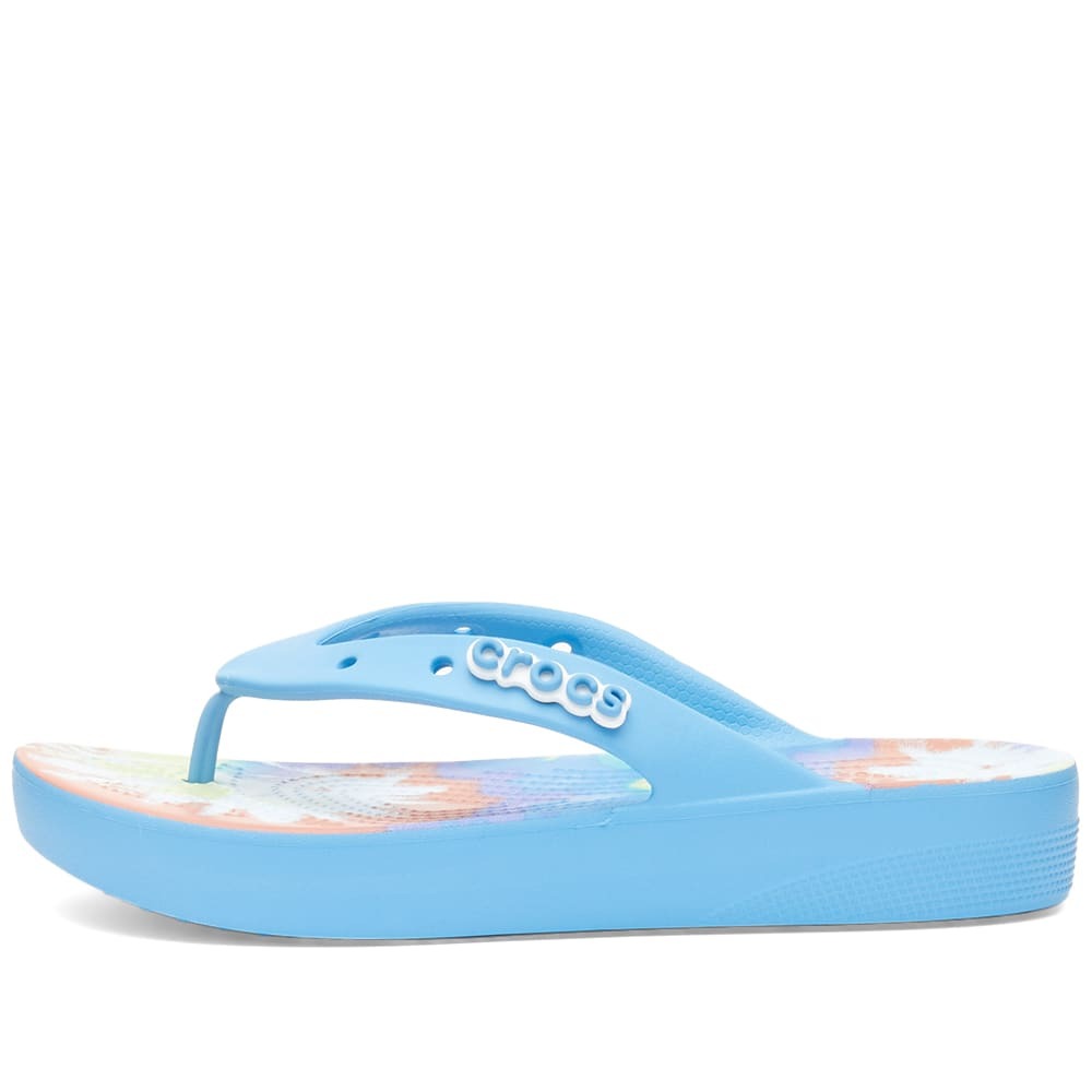 Crocs Women's Classic Platform Tie Dye in Oxygen/Multi Crocs