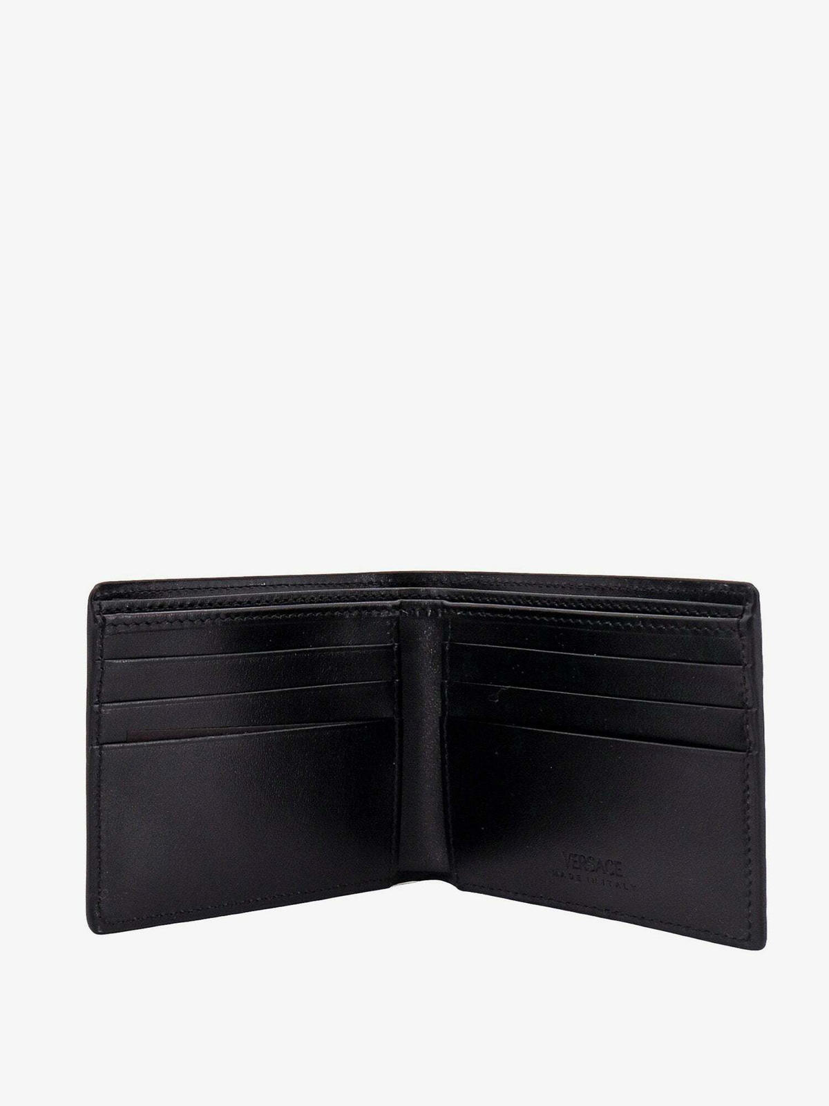 Versace Wallet Black Mens Versace