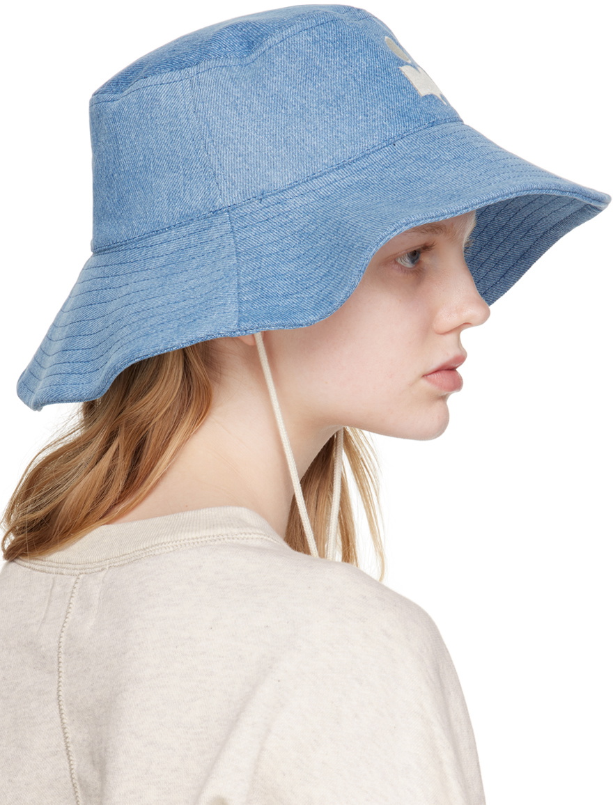 Isabel Marant Blue Delta Bucket Hat Isabel Marant