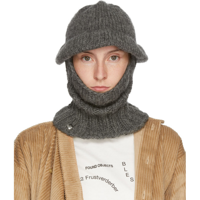 Bless Grey Merino Balaclava Bless