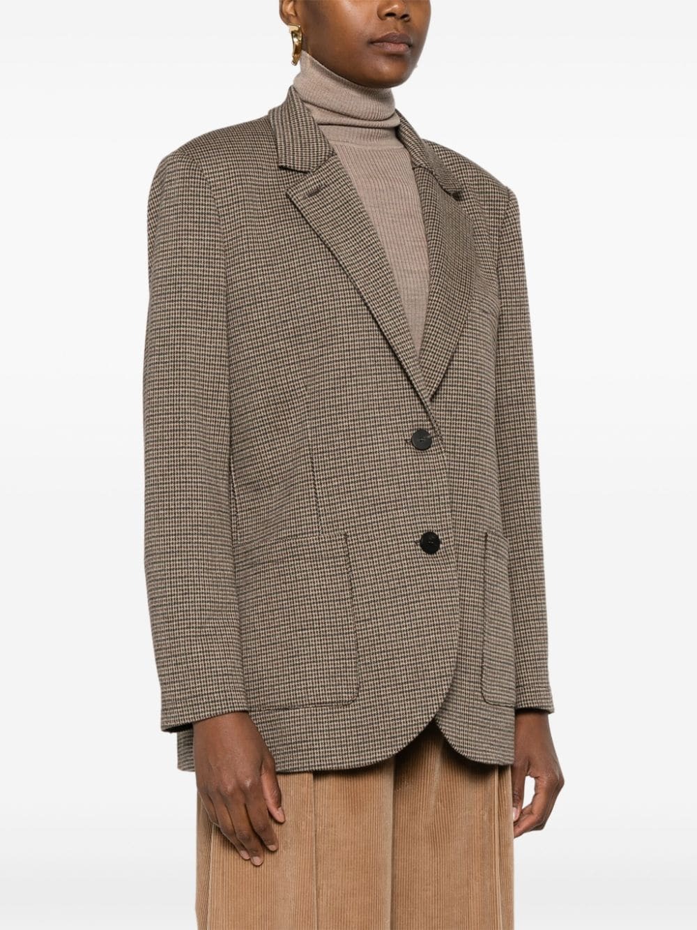 HARRIS WHARF LONDON - Wool And Cotton Blend Jacket Harris Wharf London