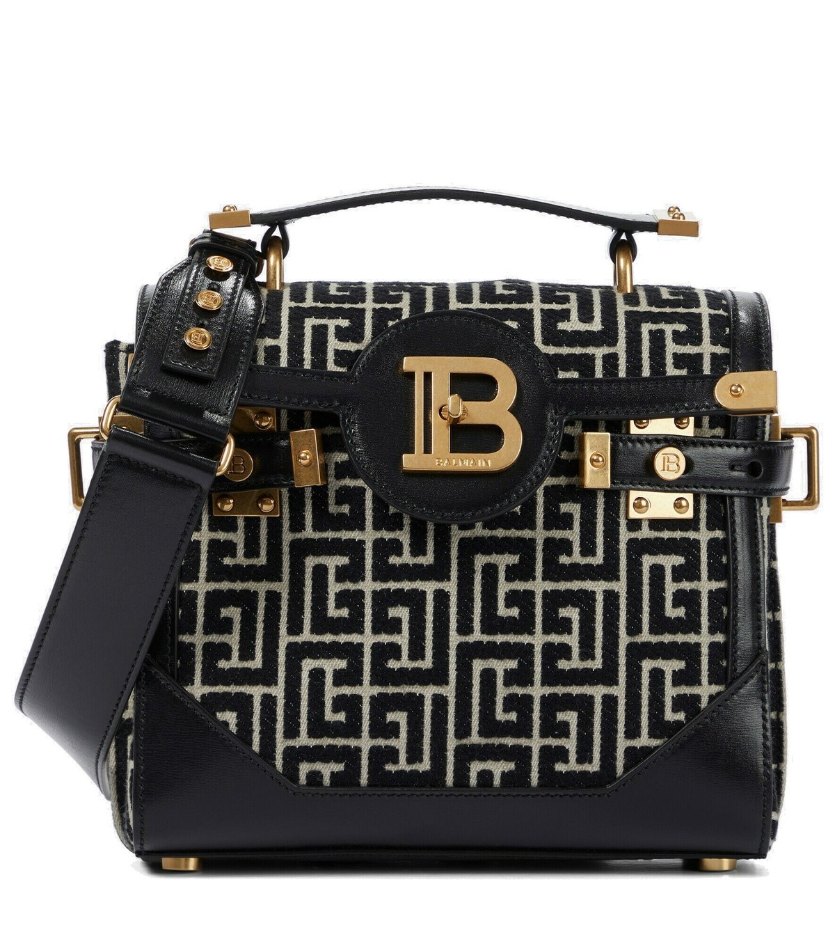 Balmain - B-Buzz 23 jacquard shoulder bag Balmain