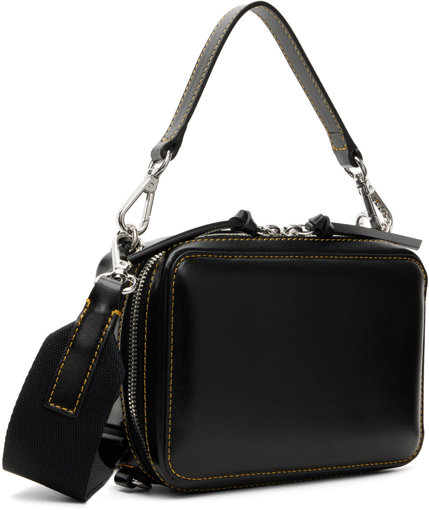 GANNI Black Banner Camera Bag GANNI