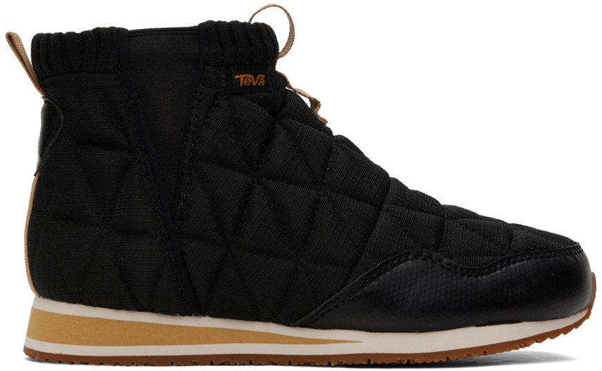 Teva Black ReEmber Mid Loafers Teva