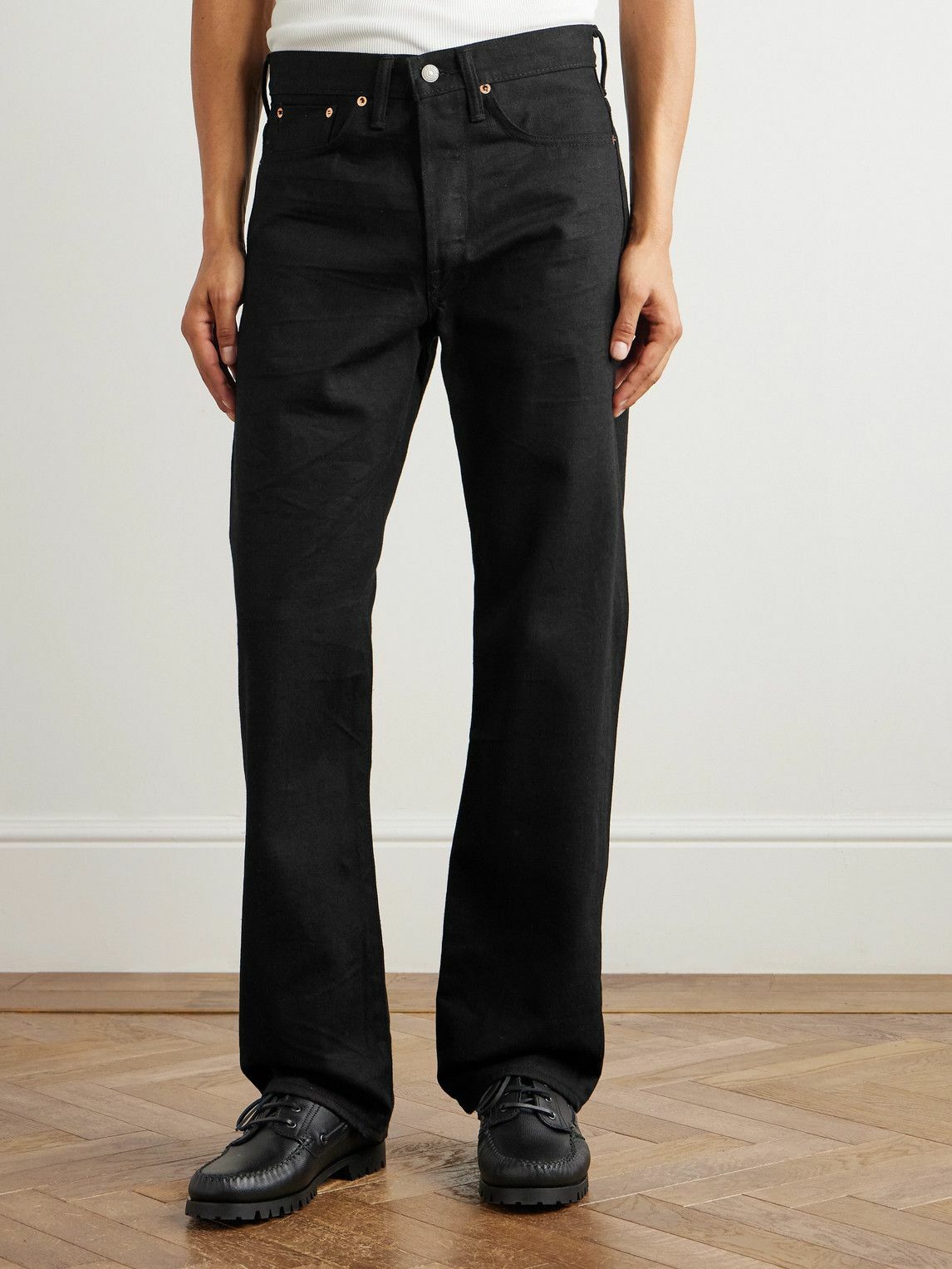 RRL - Straight-Leg Jeans - Black RRL