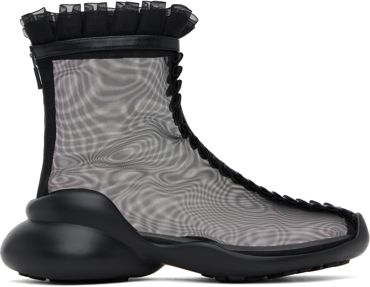 Collina Strada Black FCTRY LAb Edition RUFL Boots Collina Strada